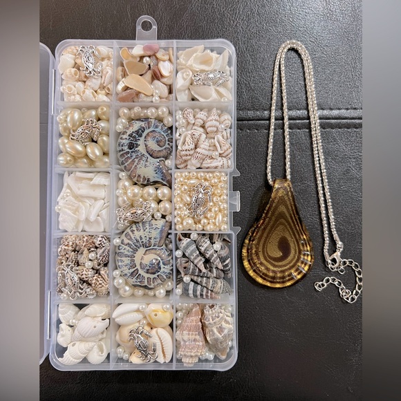 Office | Craft Beads Crabs Snail Trails No Slugs Jewelry Supplies Loose ...